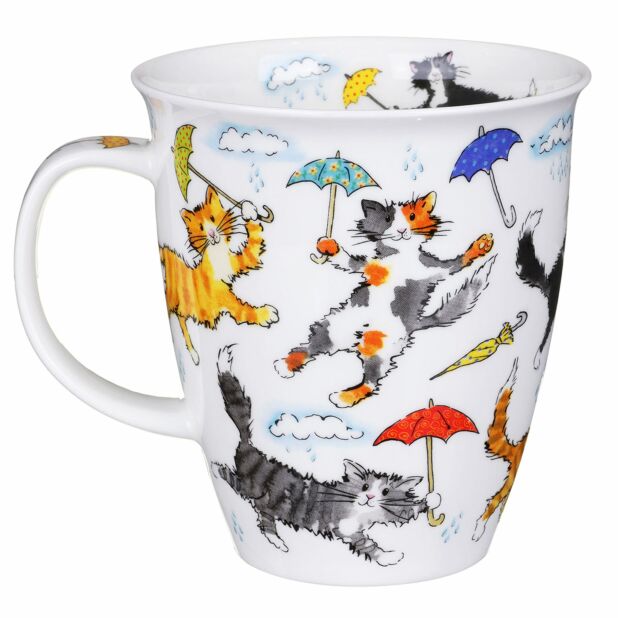 Dunoon Nevis Raining Cats Mug – Queen's Pantry Teas
