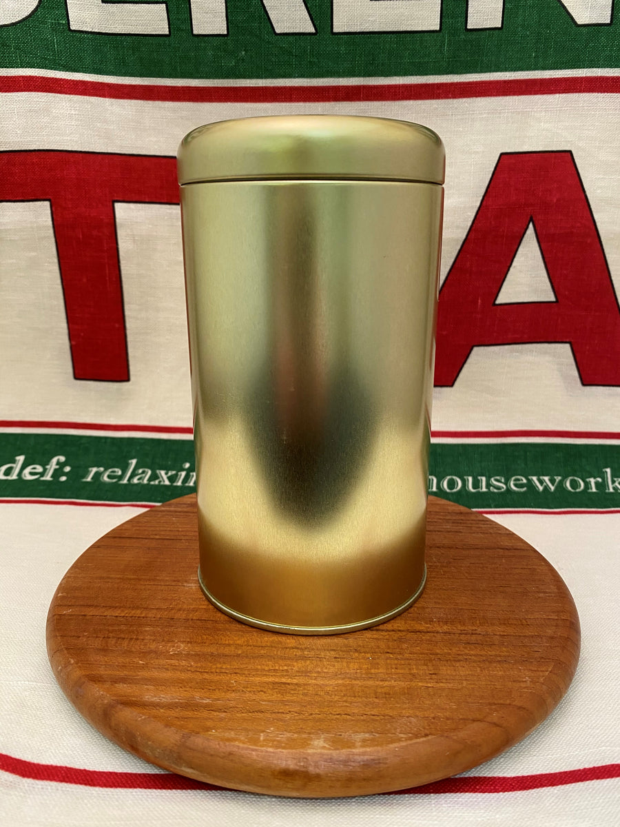 Large Round Tea Tin – Queen's Pantry Teas